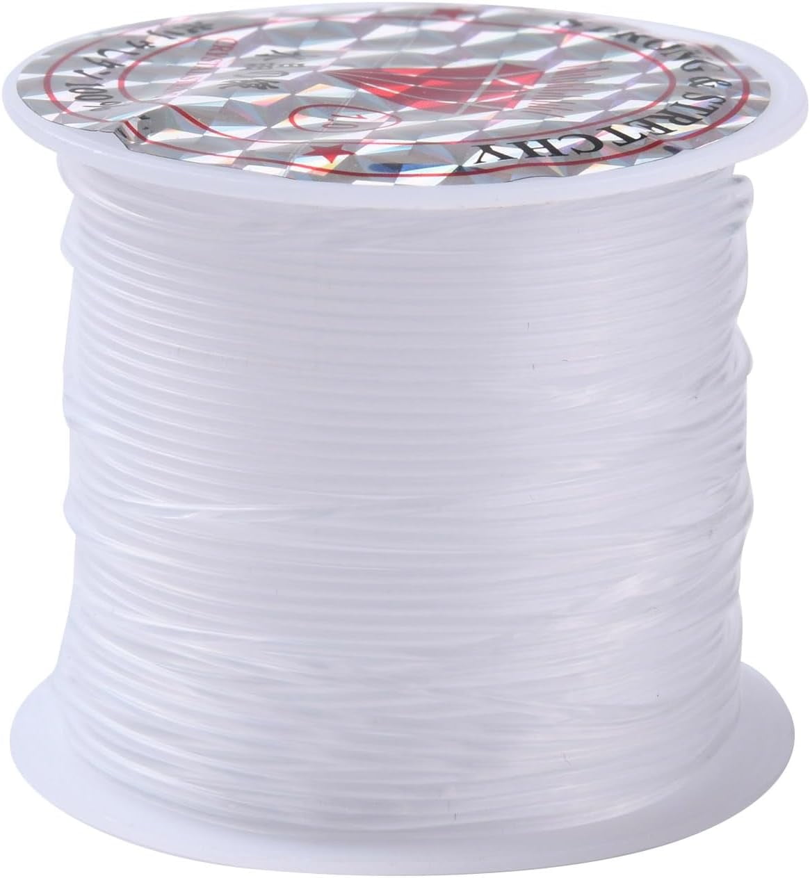 1Roll 5.46 Yards Jewelry Wire 1mm Clear Nylon Wire for Jewelry Making ...