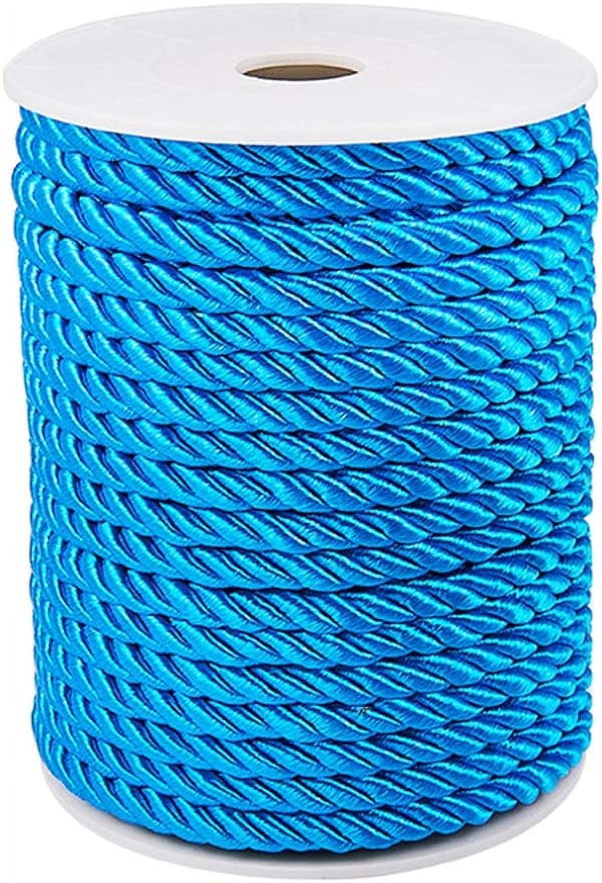 1Roll 5mm Twisted Cord Rope 18 Yards 3-Ply Nylon Twisted Cord Trim ...