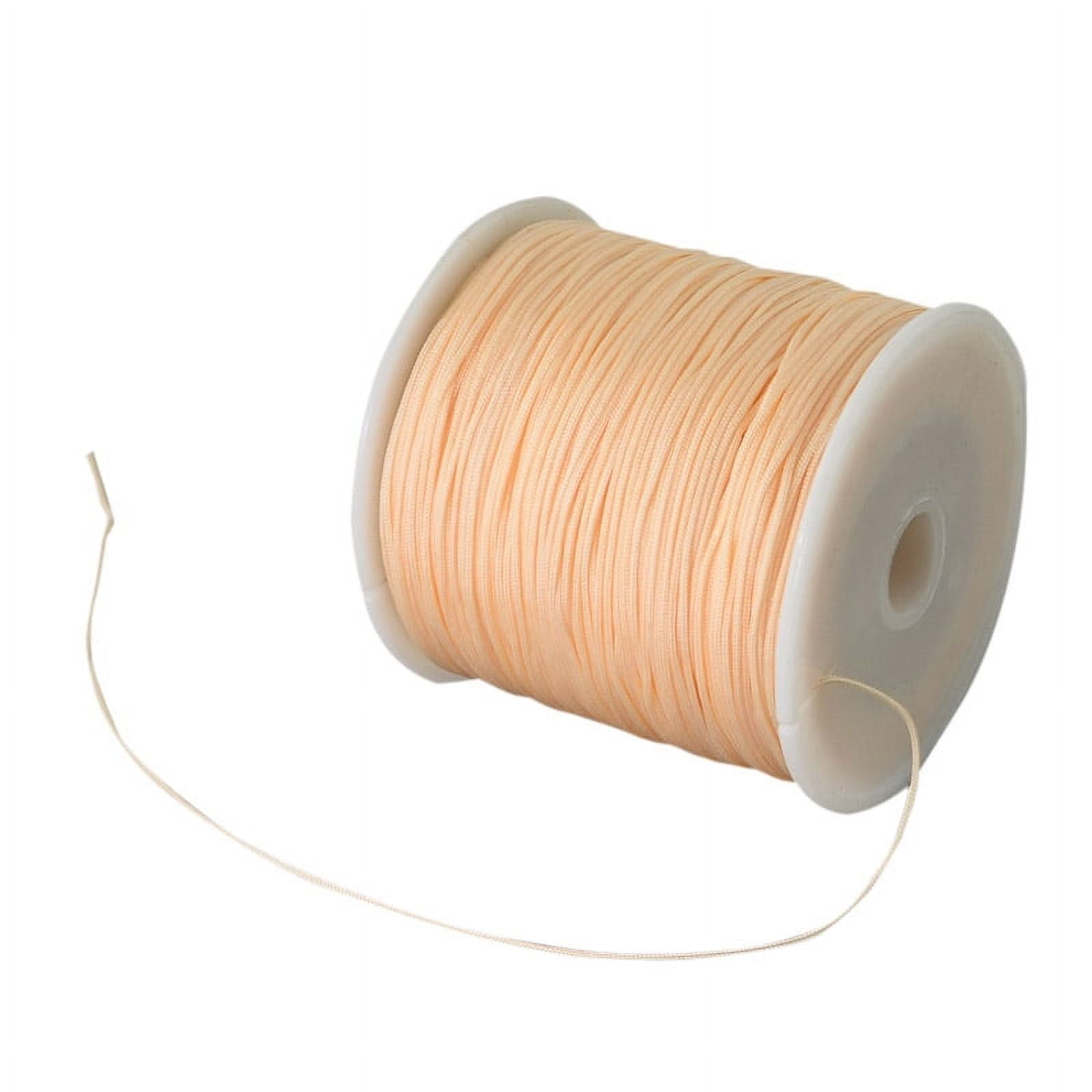 1Roll Braided Nylon Thread Chinese Knotting Cord Beading Cord for ...