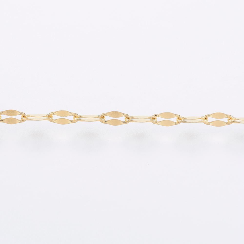 1Roll Handmade Ion Plating(IP) 304 Stainless Steel Dapped Chains Cable ...