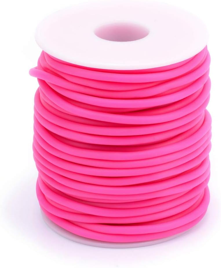 1Roll Hollow Pipe PVC Tubular Synthetic Rubber Cord Wrapped Around ...