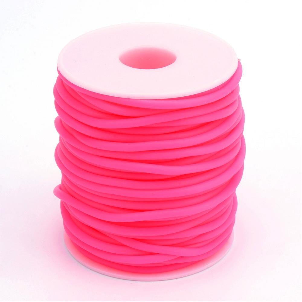 1Roll Hollow Pipe PVC Tubular Synthetic Rubber Cord Wrapped Around ...