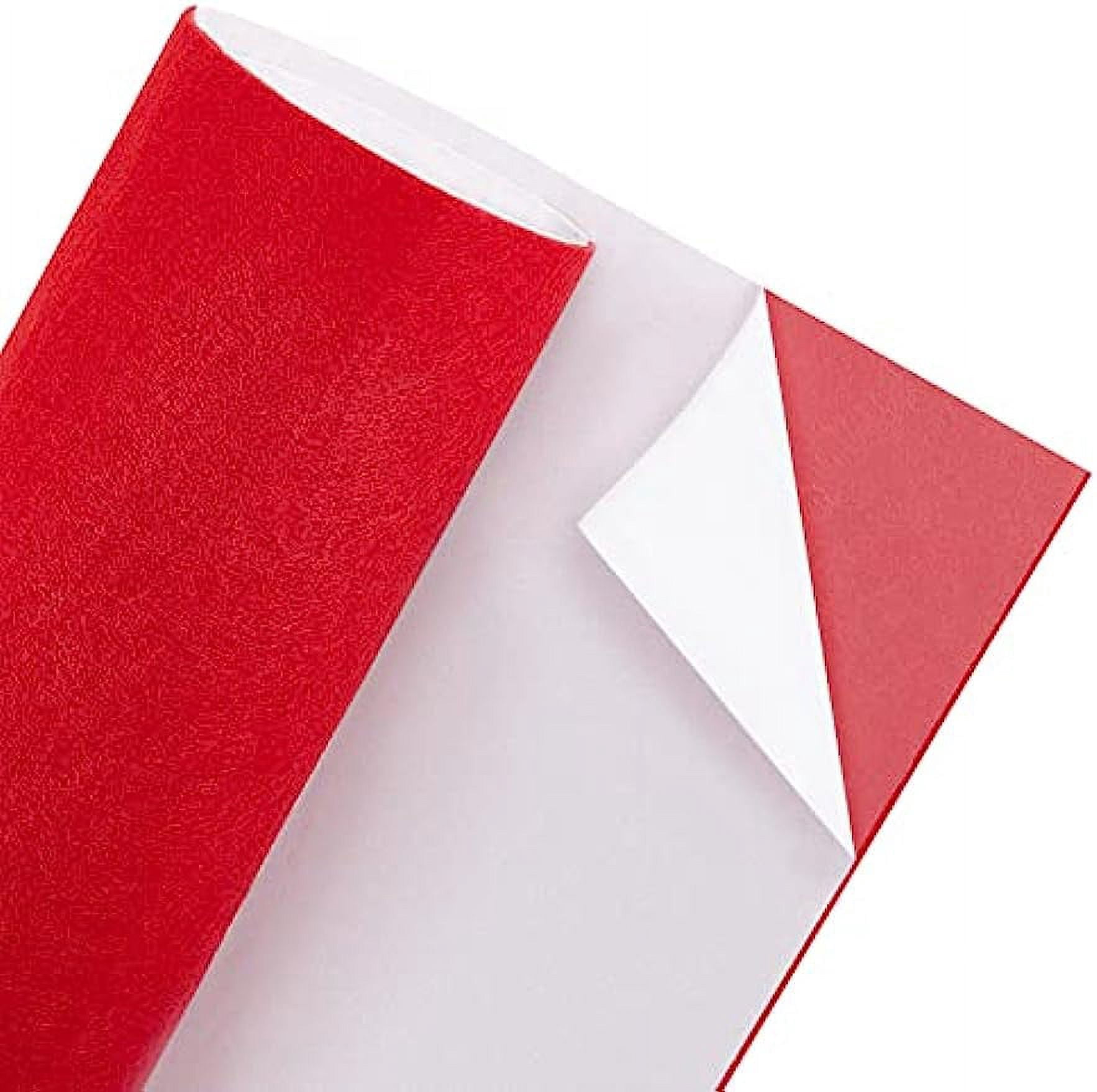 1Roll Red Self-Adhesive Felt Fabric 2mm Thick Jewelry Box Felt Liner ...