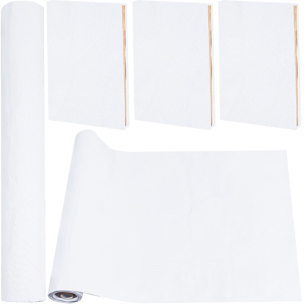 1Roll Self-adhesion Linen Book Covers WhiteSmoke 2000x425x0.5mmDIY ...
