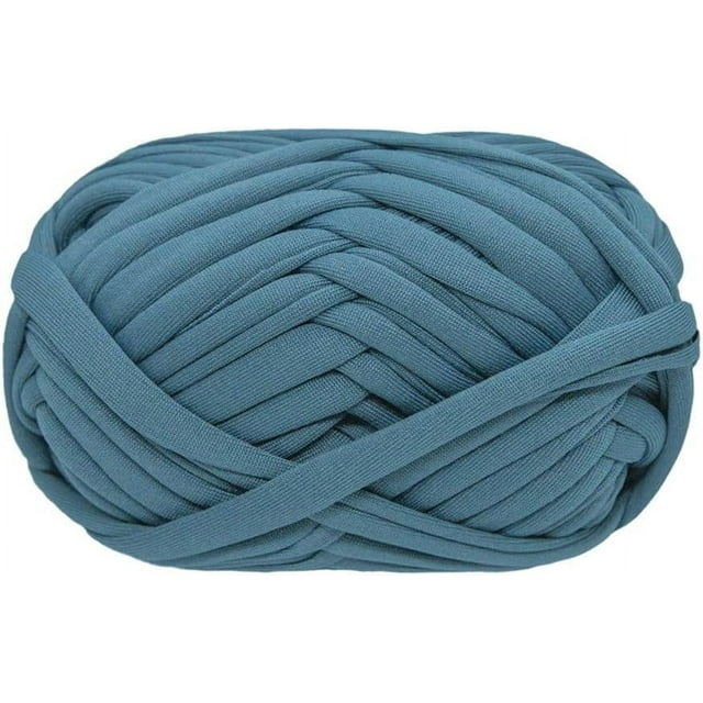 1Roll T-Shirt Yarn Knitting Yarn Fabric Crochet Cloth for Summer Hand ...