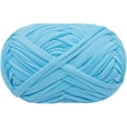 1Roll T-Shirt Yarn Knitting Yarn Fabric Crochet Cloth for Summer Hand ...