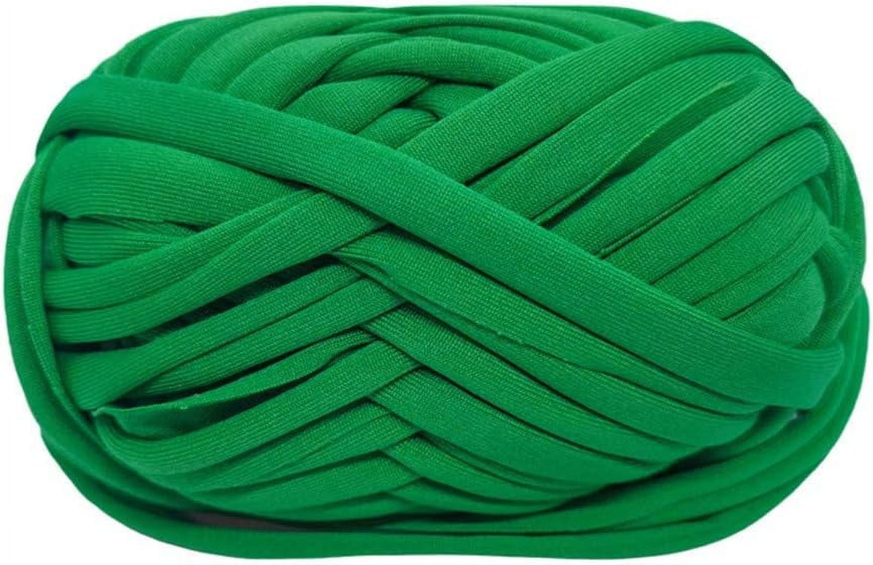 1Roll T-Shirt Yarn Knitting Yarn Fabric Crochet Cloth for Summer Hand ...