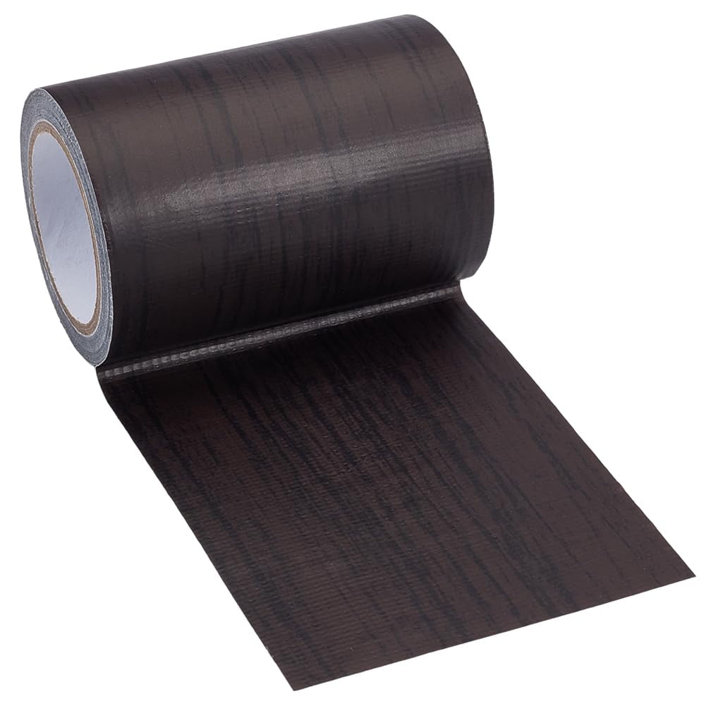 1Roll Waterproof PE Plastic Self-Adhesive Tape Wood Grain Pattern for ...