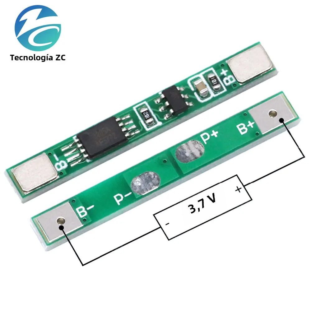 1S 3.7V 3A Lithium Battery BMS PCM Protection Board Pack of 1/5/10 ...