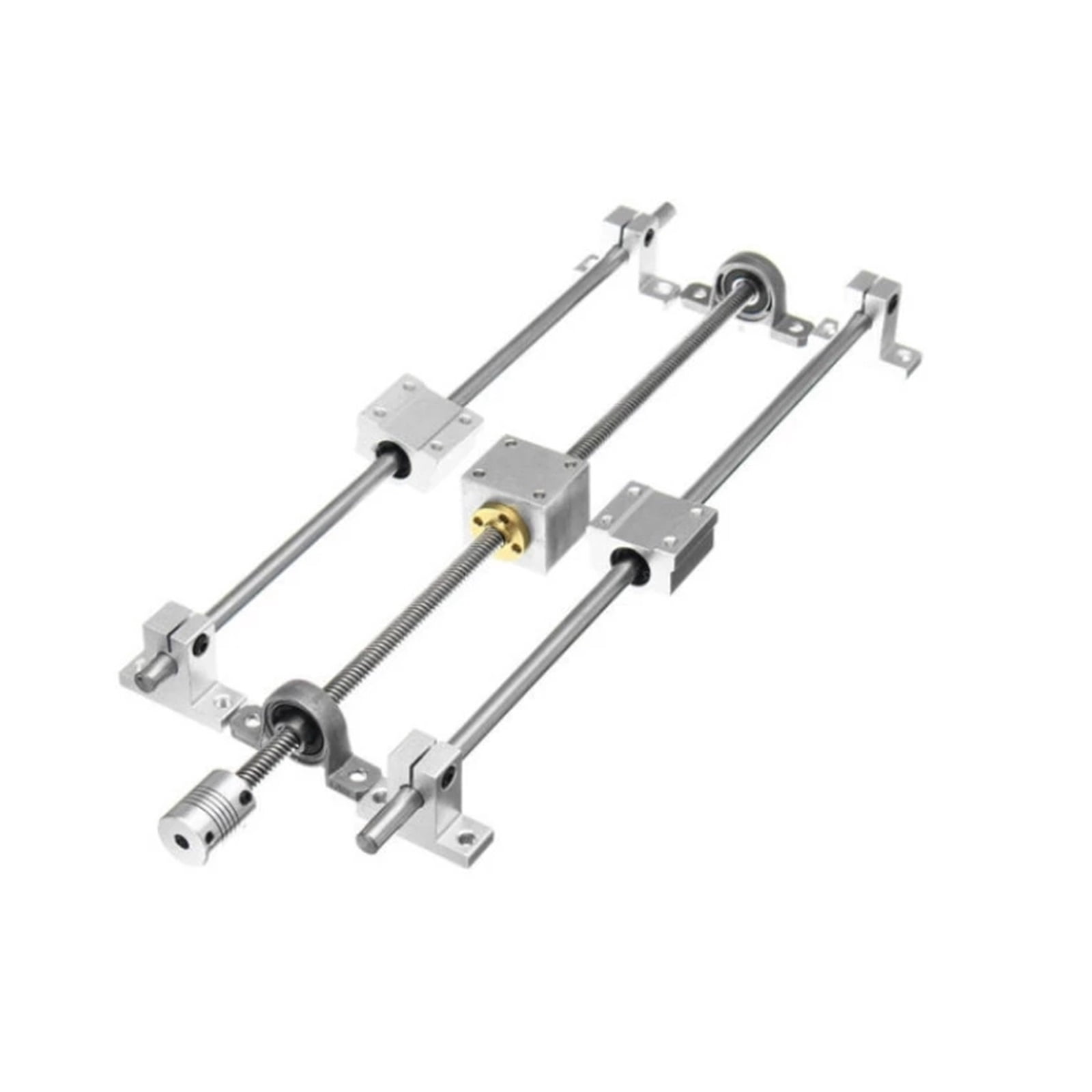 1SET 3D Printer Guide Rail Sets T8 Lead Screw Length 500mm + Linear ...