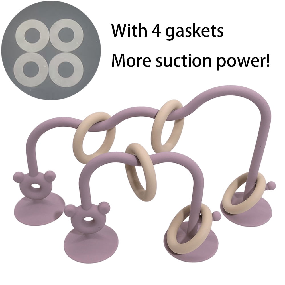 1SET Silicone children's silicone tabletop toys, bead wrapped baby ...