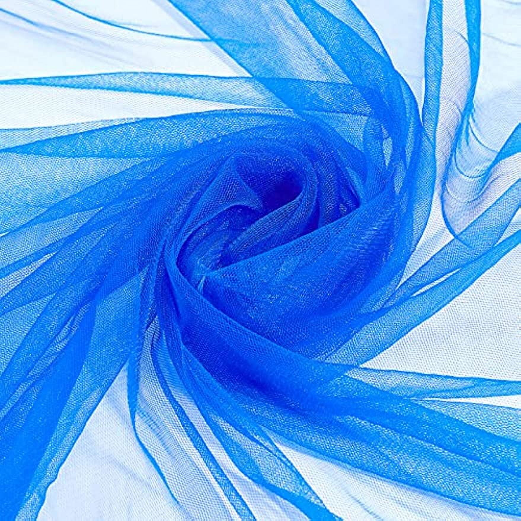 1sheet Royal Blue Tulle Fabrics Bolt Net Chinlon Tulle Fabric Gauze ...