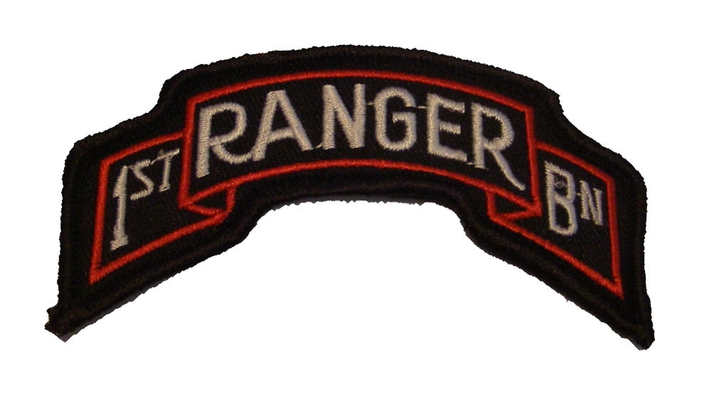 1ST ARMY RANGER BATTALION SCROLL ROCKER PATCH - Color - Veteran Owned ...
