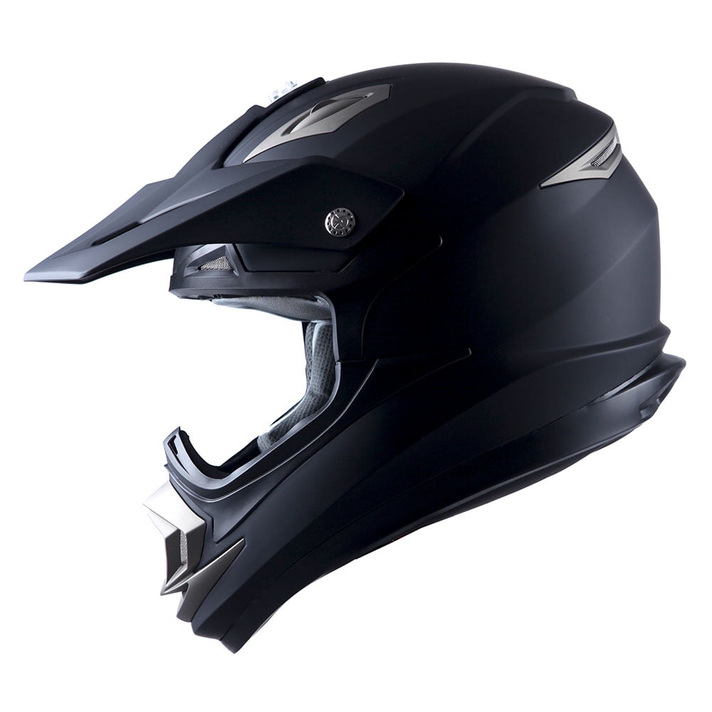 1STORM MOTORCYCLE BIKE FULL FACE HELMET HGXP14B BOOSTER MATT BLACK ...