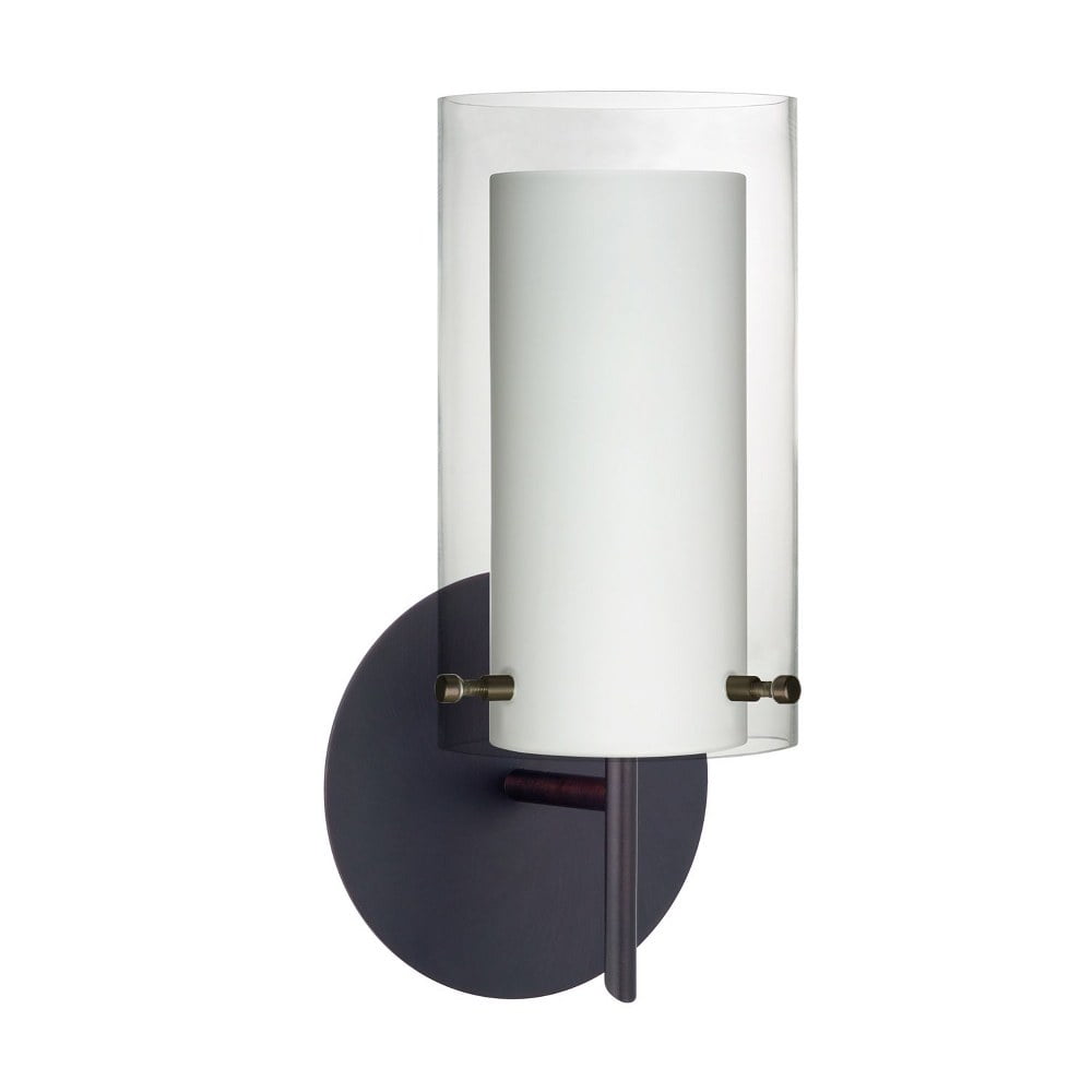 Besa Lighting - Pahu 4 - 1 Light Mini Wall Sconce-10 Inches Tall and 5 Inches - Walmart.com