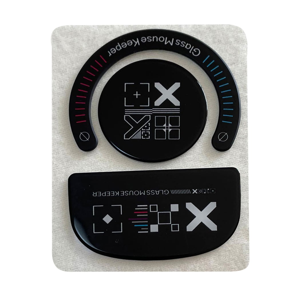 1Set 0.8mm Glass Mouse Feet Skates Mouse Stickers Pad for GPRO X ...