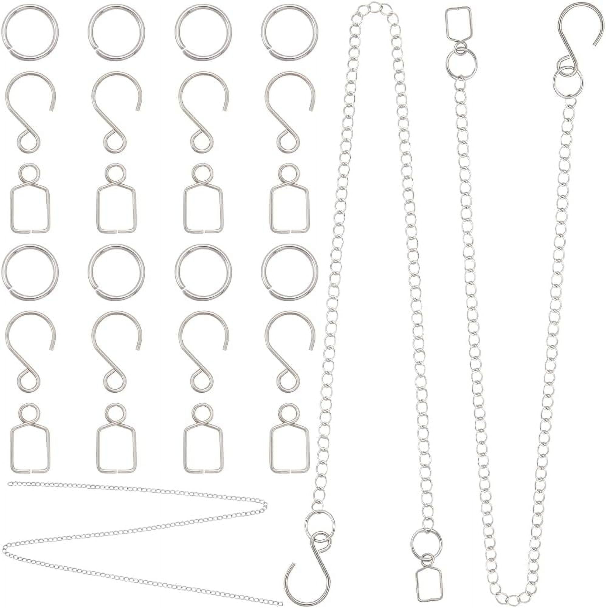 1Set 1 Box 10pcs 39.4in Suncatcher Chains and Hooks Sun Catcher Hanging ...