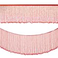 1Set 1 Yard Polyester Lace Ribbon with Glass Beads Tassel for Sewing ...