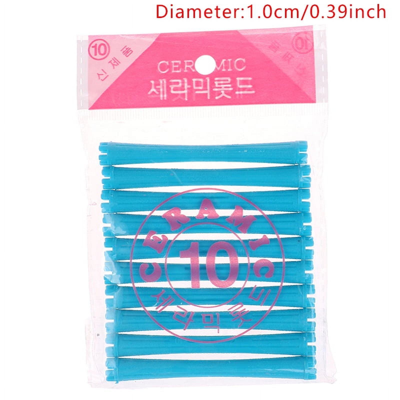 1Set 11 Sizes Hair Perm Rods Kit Cold Permanent Bar Plastic Curlers ...