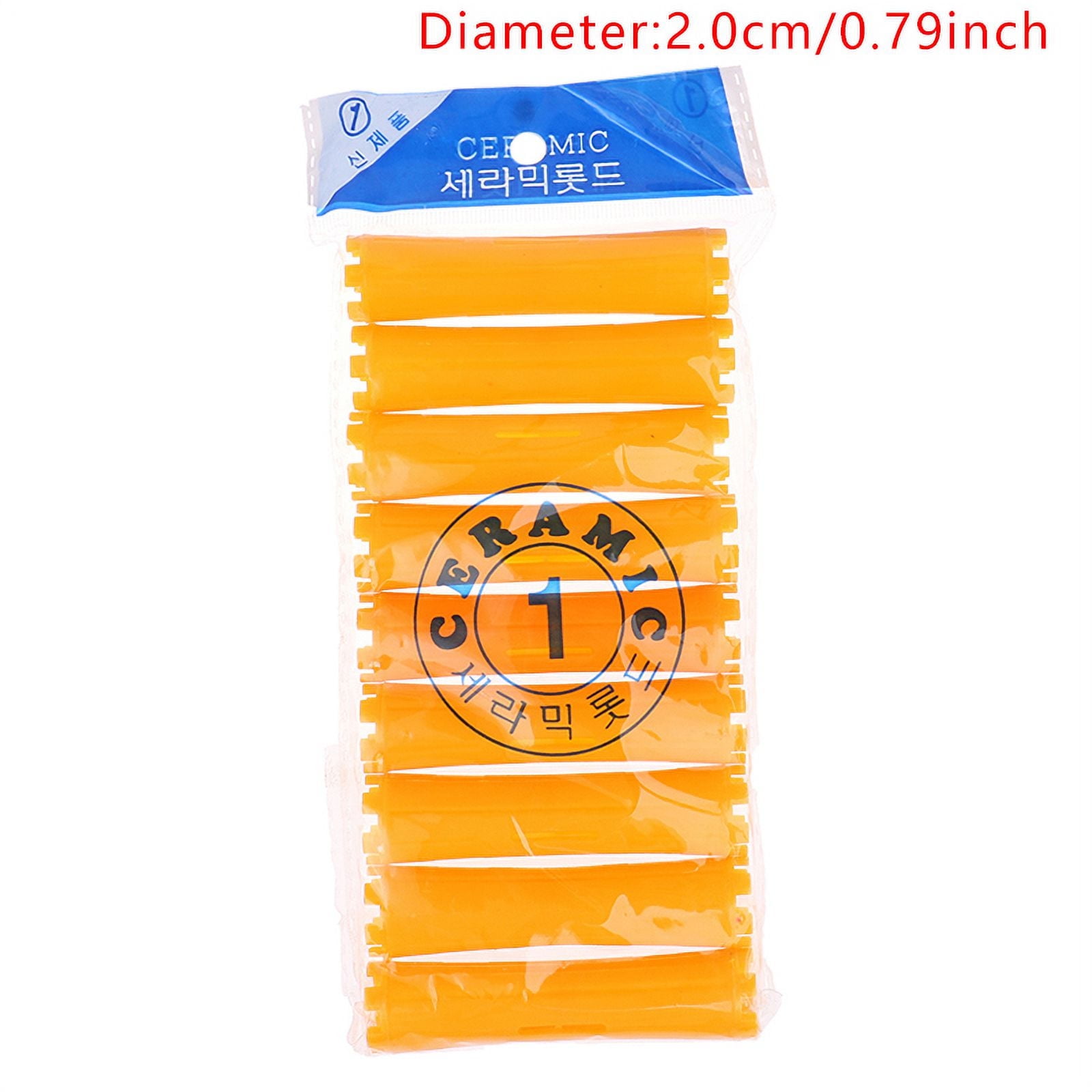 1Set 11 Sizes Hair Perm Rods Kit Cold Permanent Bar Plastic Curlers ...