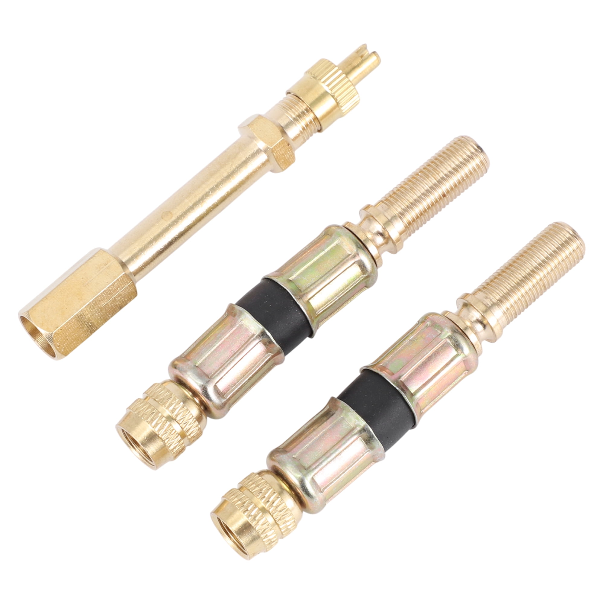 1Set 180 Degree Copper Tire Valve Extension with Flexible Plastic 75mm ...