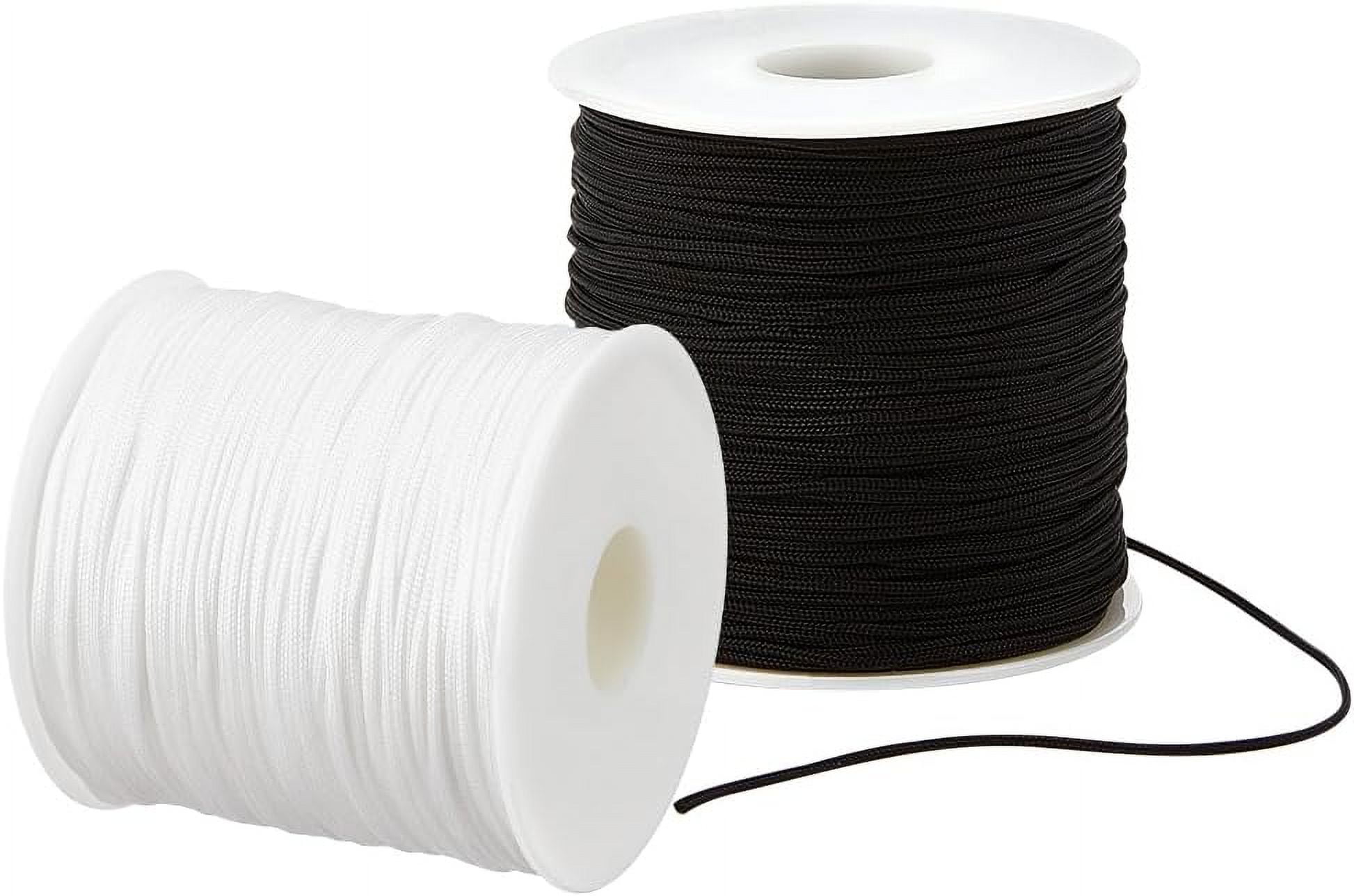 1Set 2 Rolls 2 Colors Nylon Thread DIY Material for Jewelry Making ...