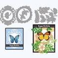 1Set 2Pcs 2 Styles Carbon Steel Cutting Dies Stencils Decorative ...