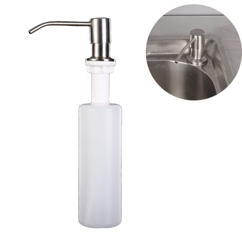 1Set 300ML Liquid Soap Dispenser Stainless Steel Kitchen Sink Soap ...