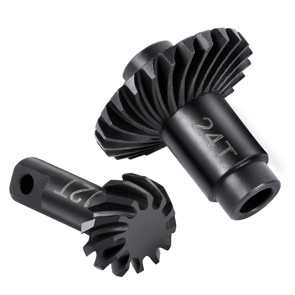 1Set 40CR Steel 12T&24T Helical Diff Axle Gear Set for TRX-4M Bronco ...