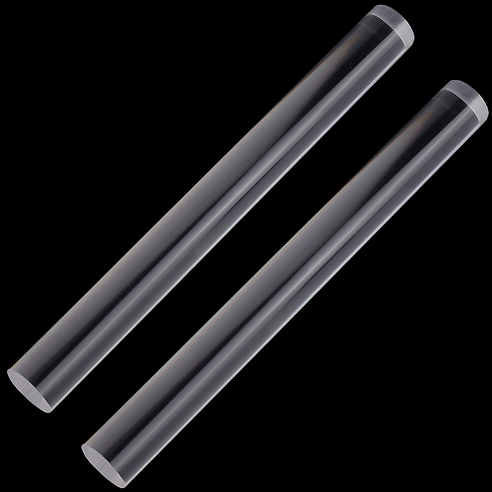 1Set Acrylic Rolling Pin Solid Round Tube Clay Roller DIY Polymer Clay ...