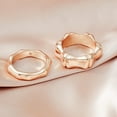 1Set Alloy Finger Rings Sets Light Gold Size 8 1/2(18.5mm) 2pcs/set ...