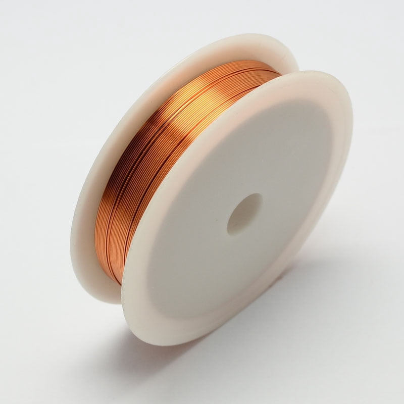 1Set Bare Round Copper Wire Raw Copper Wire Copper Jewelry Craft Wire ...