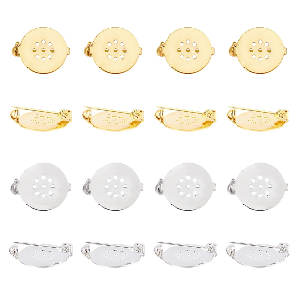 1Set Brass Safety Pins Brooch Findings Kilt Pins for Lapel Pin Making ...