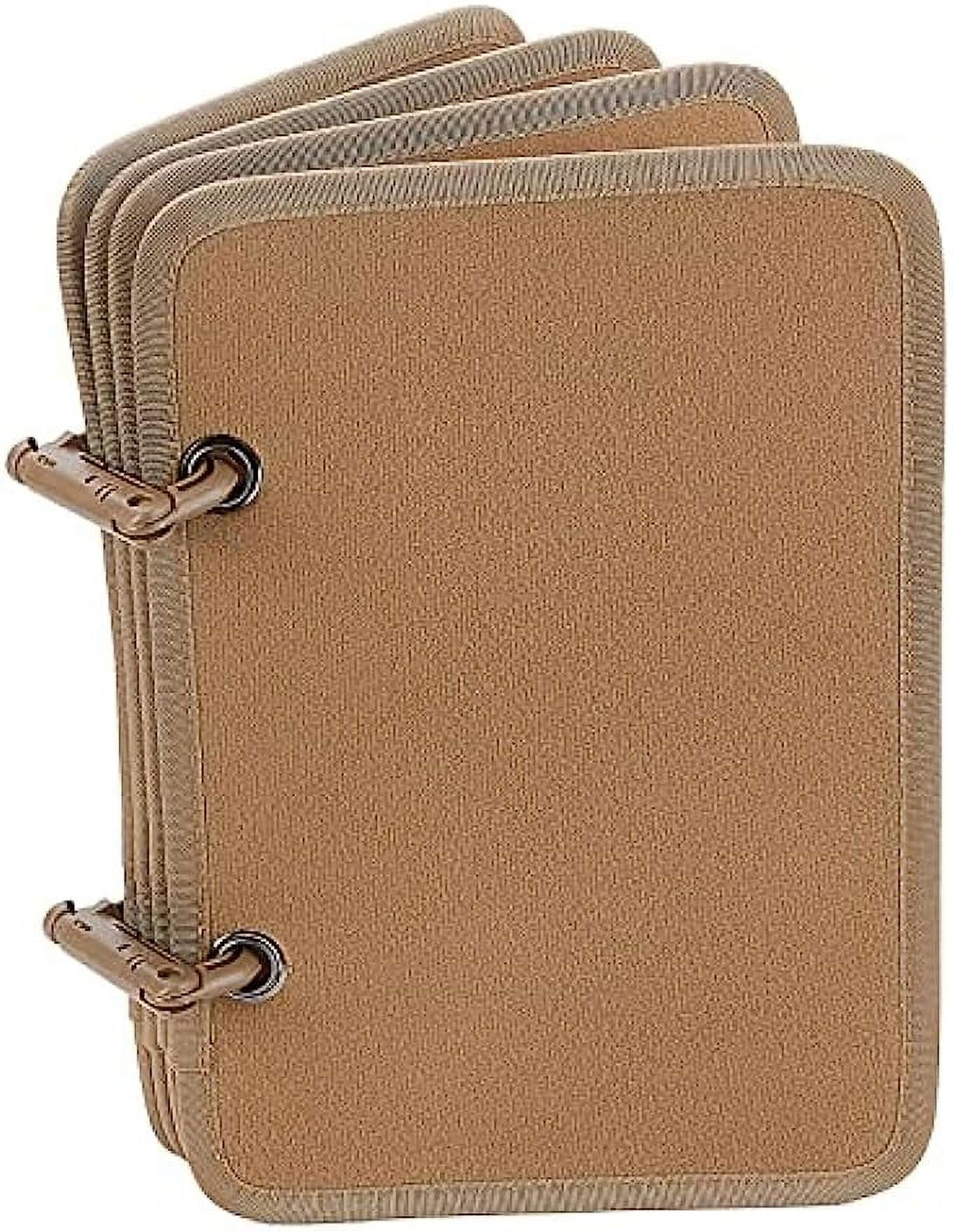 1Set Brooch Rectangle Pin Display Organizer Removable Khaki Tactical ...