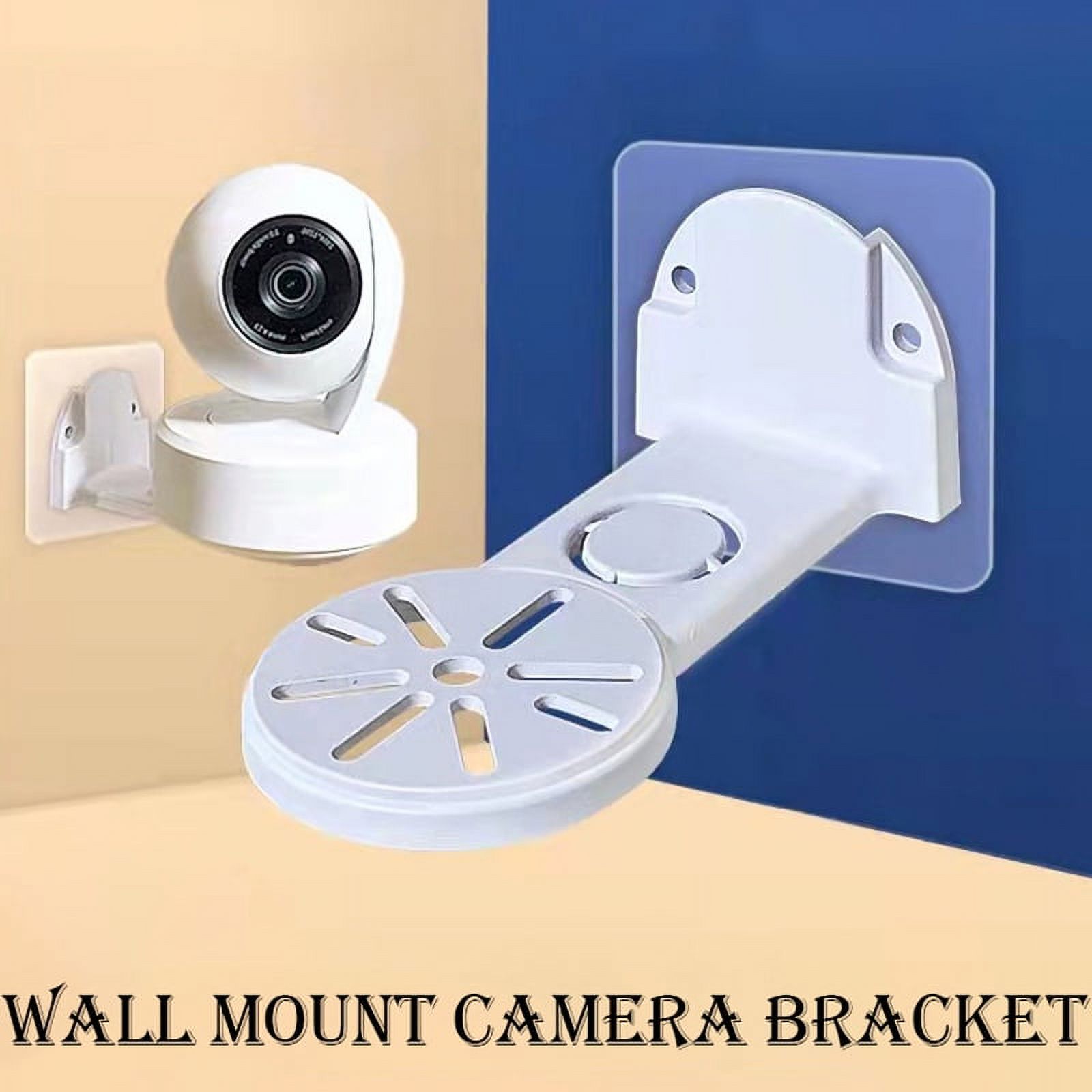 1Set Camera Bracket Nail Free Wall Mount Camera Surveillance Holder w ...
