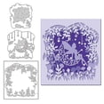 1Set Carbon Steel Cutting Dies Stencils Decorative Embossing Paper Card ...