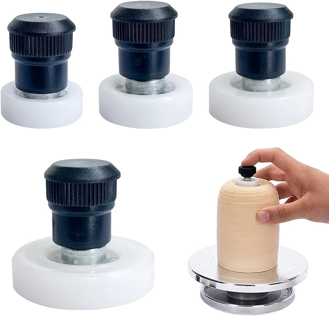1Set Ceramic Clay Trimming Spinning Tool for Pottery, Hand Protection ...