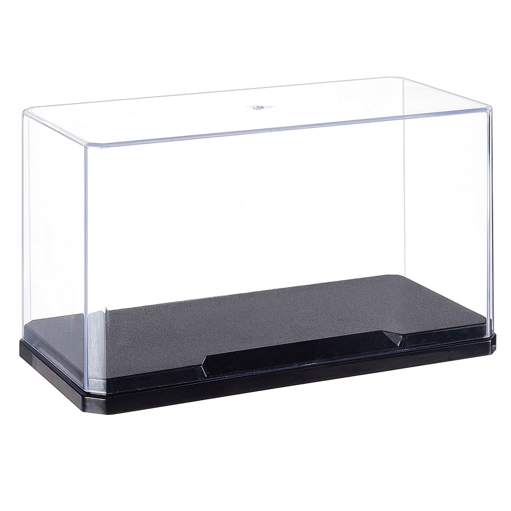 1Set Clear Plastic Display Case Display Stand Box Self-Assembl Display ...