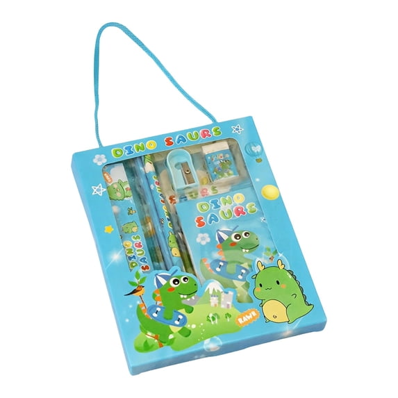 1Set Clearance Sale! PVC Stationery Gift Set, Includes Ruler, Pencils ...