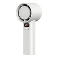 1Set Digital Display Portable Handheld Fan, Speed 1-120 Adjustable ...