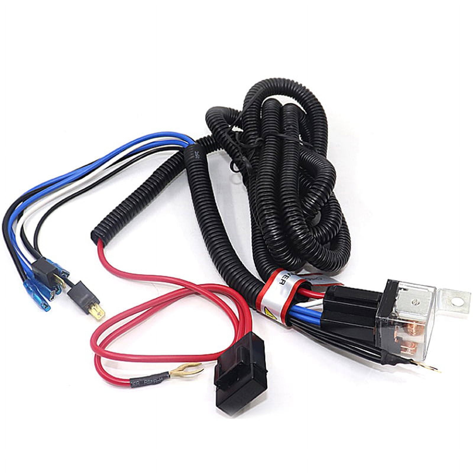 1Set Electric 12V Universal Car Horn Wiring Harness Relay Kit For Auto ...