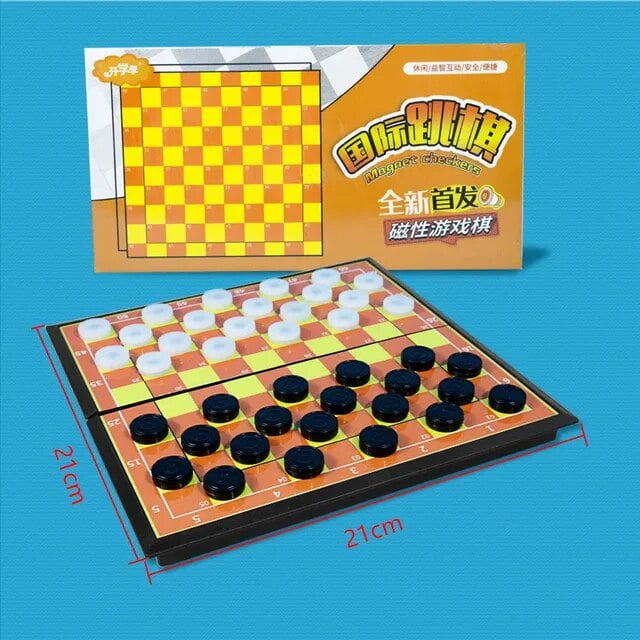 1Set Foldable Magnetic Chess Board Games Toys Indoor Outdoor Leisure ...