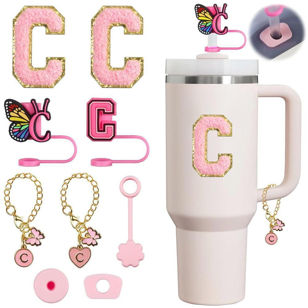 1Set For Cup Accessories A-Z Letter Butterfly Straw Cover * Topper By LEARNEVER - Walmart.com
