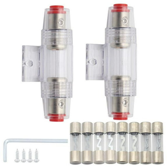 1Set Fuse Holder Car Audio Refit Fuse Box Circuit Breaker Kit With 8 Fuses - Walmart.com