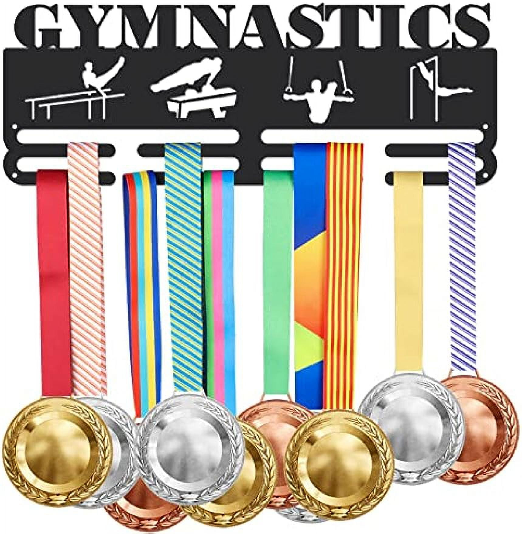 1Set Gymnastics Medal Display Rack for Men Sports Medal Display Holder ...