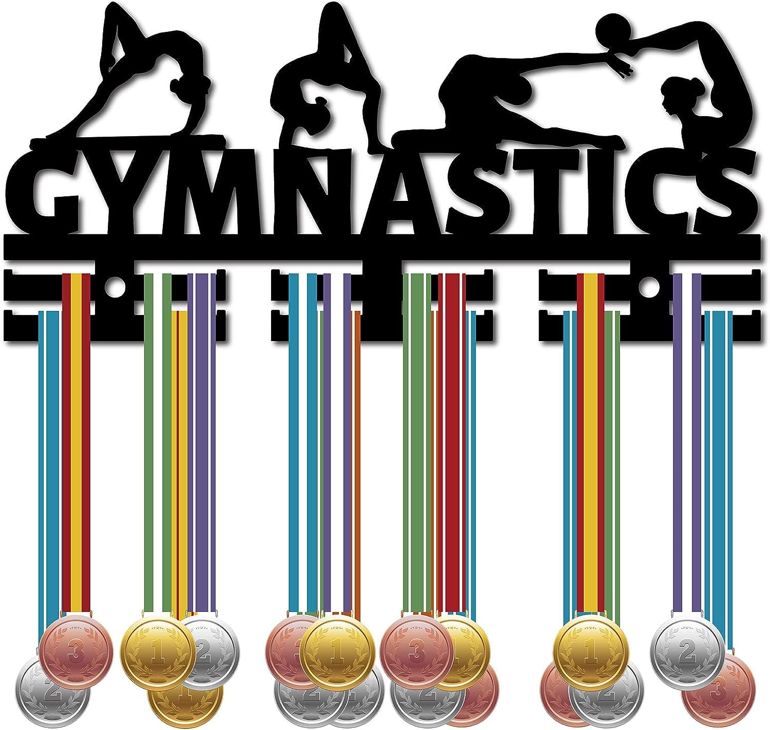 1Set Gymnastics Medal Holder Sport Medal Hanger Medal Rack Thickening ...