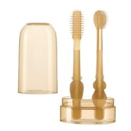 Brilliant Baby Infant Toothbrush, Ages 4–24 Months, Soft Bristles ...