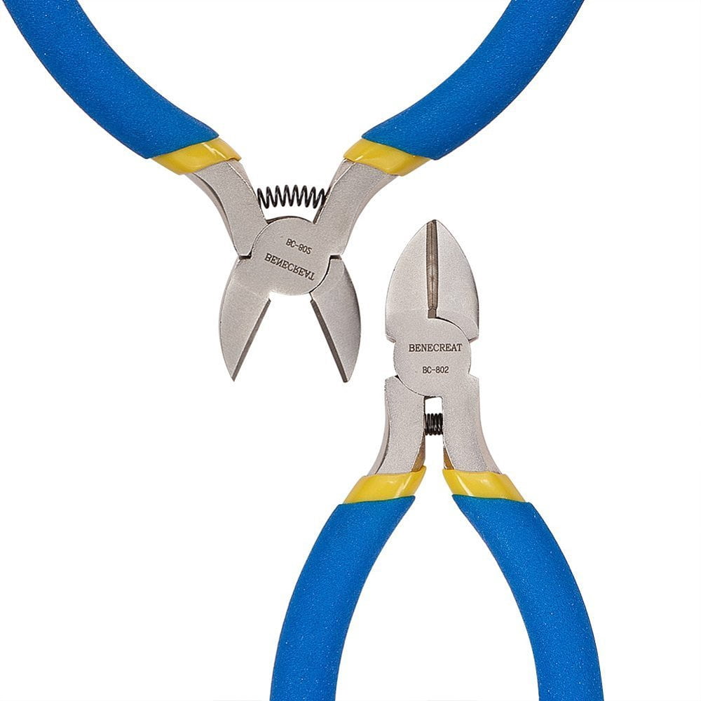 1Set Jewelry Pliers Iron Side Cutting Pliers Side Cutter Dodger Blue ...