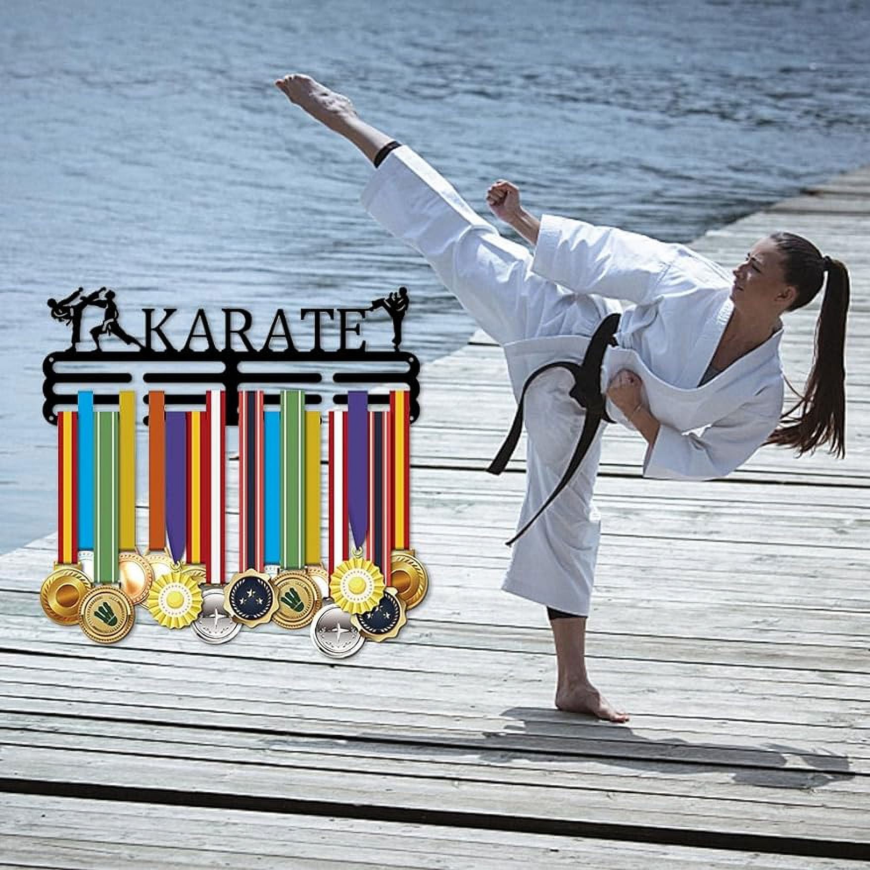 1Set Karate Medal Hanger Display Japanese Karate Sports Race Medal ...
