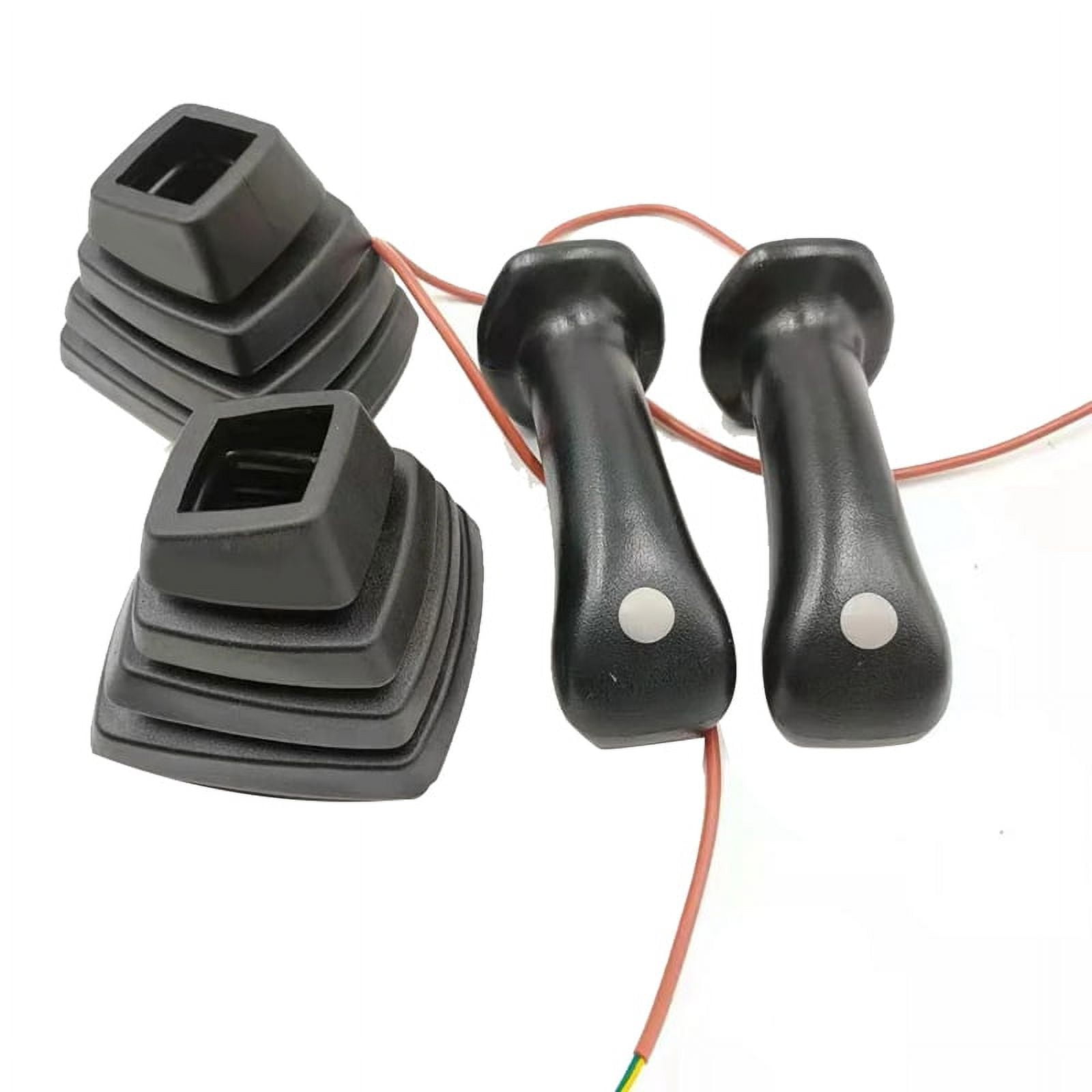 1Set L+R Excavator Joystick Assy Gears Handle with Dust Cover for ...